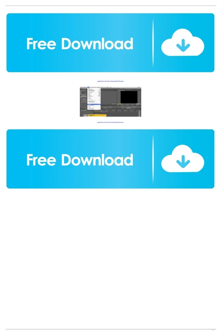 PPT - Apple Prores 422 Codec Download Mac Premiere PowerPoint ...
