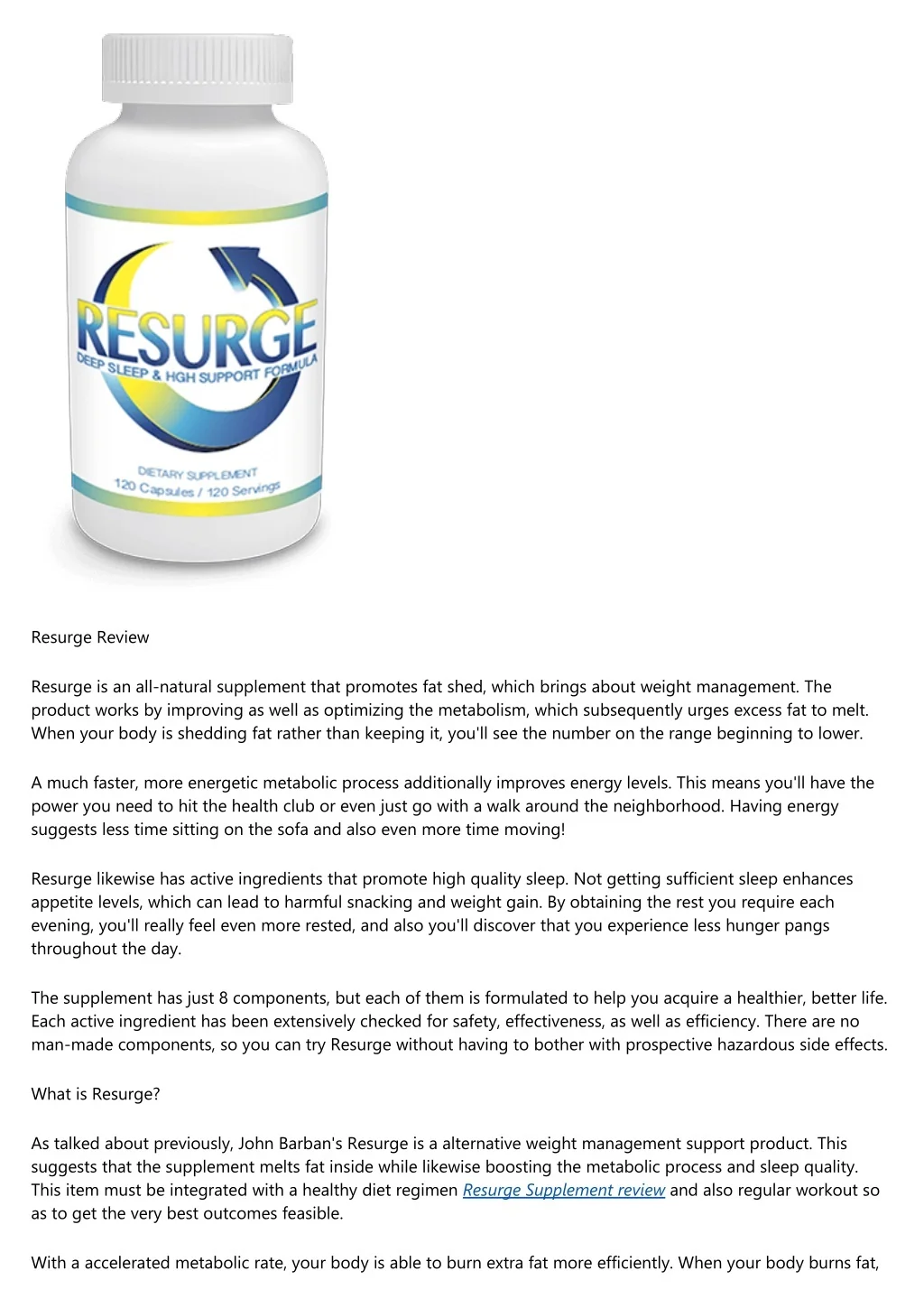 PPT - The Best Kept Secrets About Resurge Supplement review 2021 ...