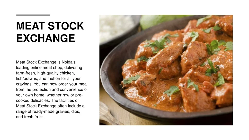 PPT - Best Online Meat Shop in Noida PowerPoint Presentation, free ...