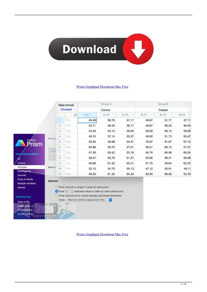PPT - Prism Graphpad Download Mac Free PowerPoint Presentation, free ...