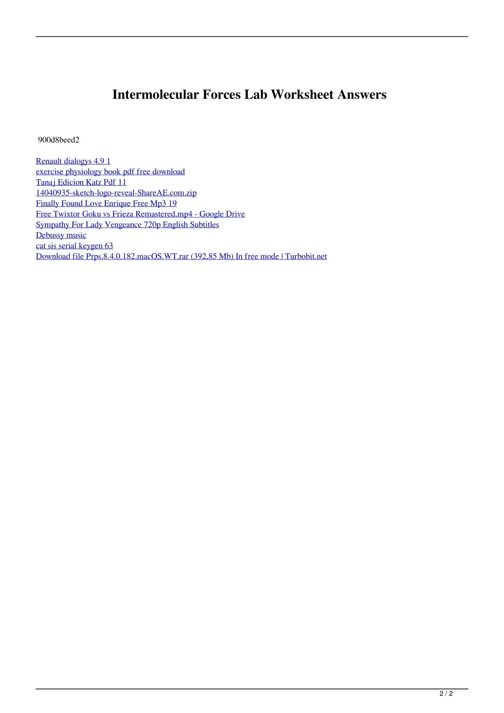 PPT Intermolecular forces lab worksheet answers PowerPoint ppt-intermolecular-forces-lab-worksheet-answers-powerpoint