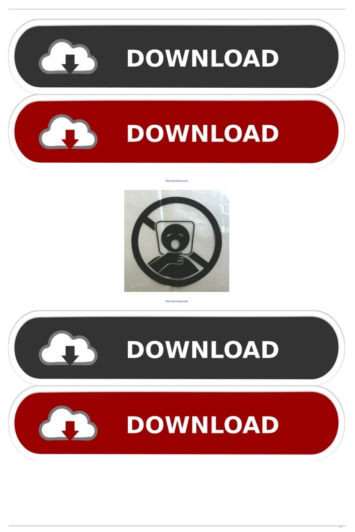 PPT - Plastic Bag Warning Label PowerPoint Presentation, free download ...