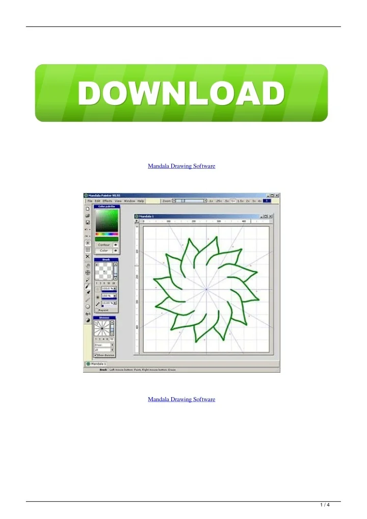 PPT - Mandala Drawing Software PowerPoint Presentation, free download ...
