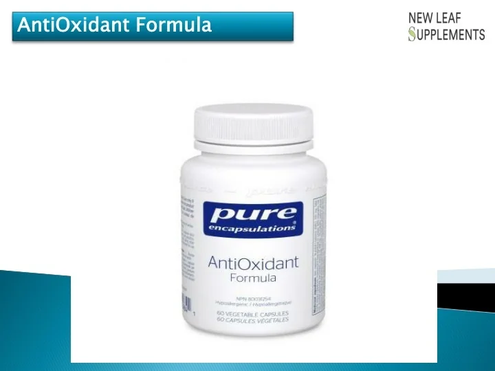 PPT - AntiOxidant Formula PowerPoint Presentation, free download - ID ...