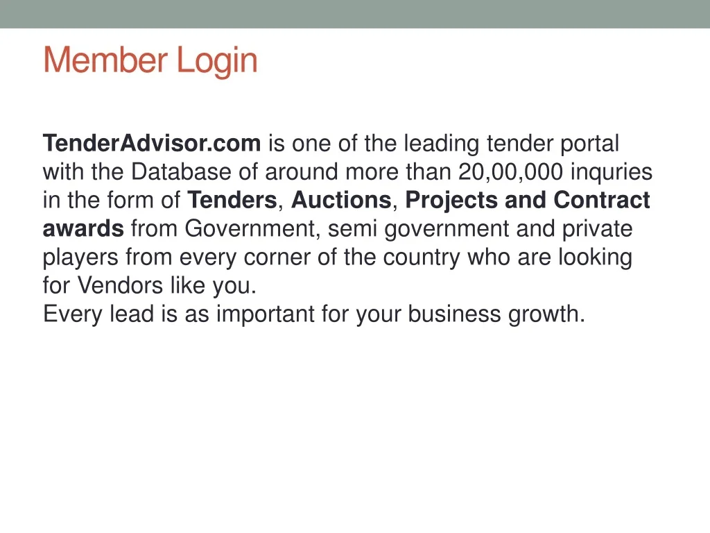 PPT - GeM login PowerPoint Presentation, free download - ID:10759185