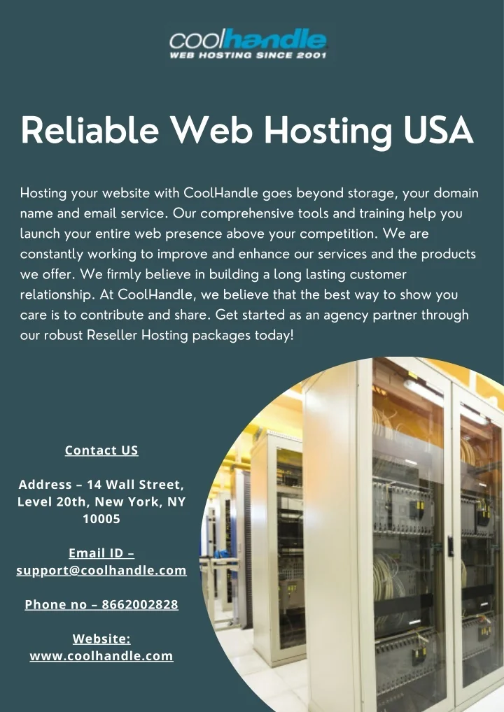 PPT - Reliable Web Hosting USA PowerPoint Presentation, free download ...