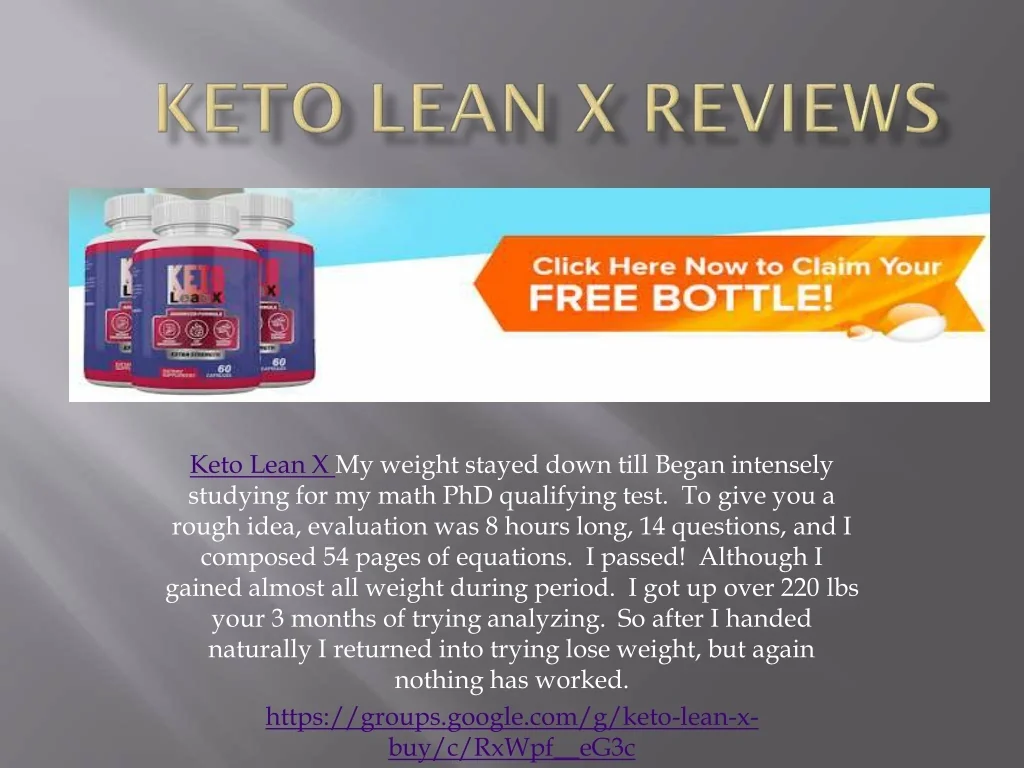 PPT - Keto Lean X Reviews PowerPoint Presentation, free download - ID ...