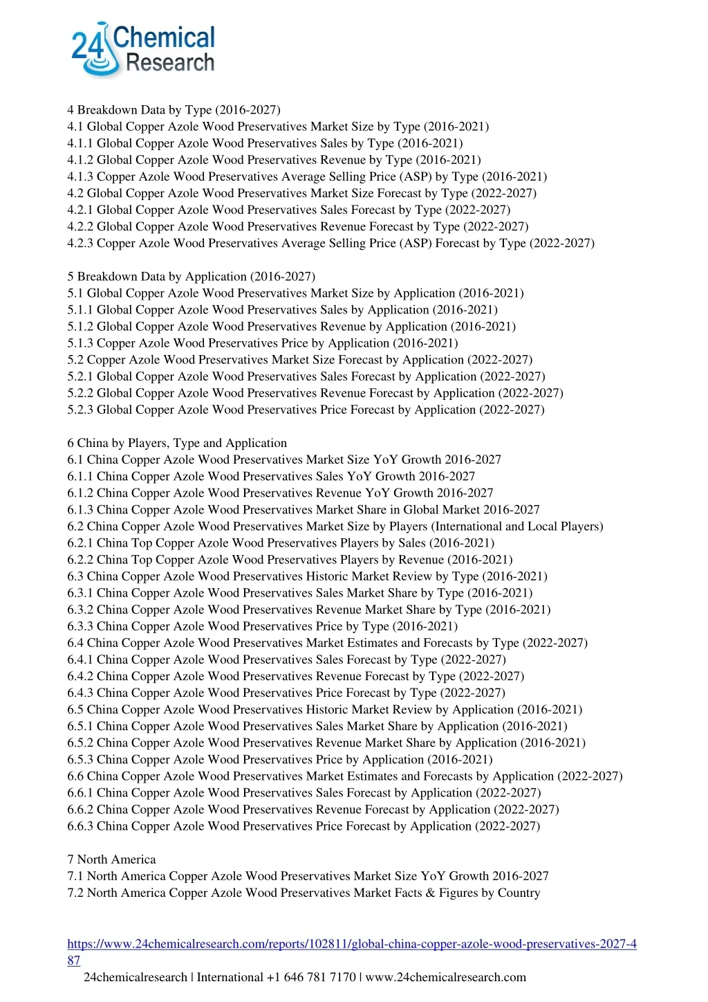 PPT - global-china-copper-azole-wood-preservatives-2027-487 ...