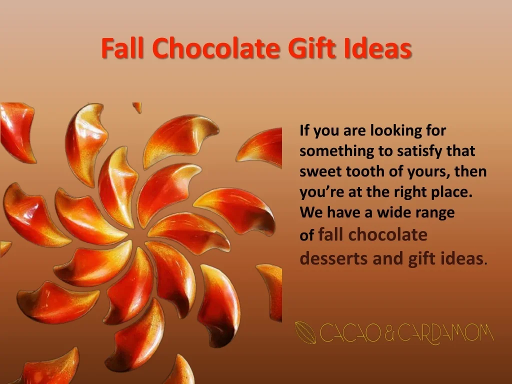PPT - Fall Chocolate Desserts | Fall Themed Chocolates PowerPoint ...