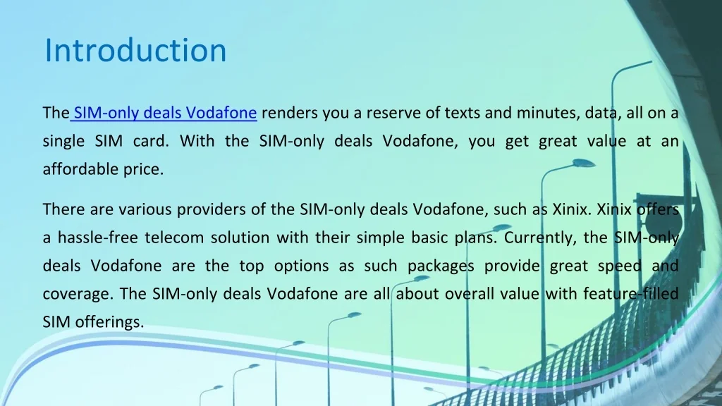 PPT - How to choose the right SIM-Only Deals Vodafone PowerPoint ...