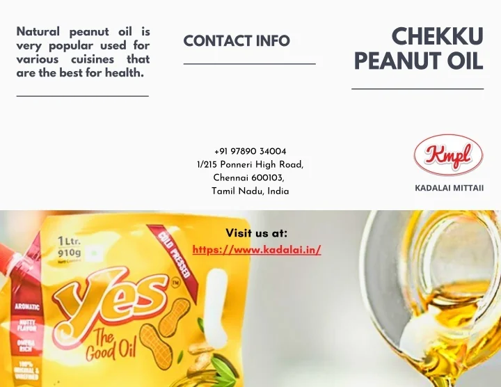 PPT - Best Chekku Peanut Oil PowerPoint Presentation, free download ...