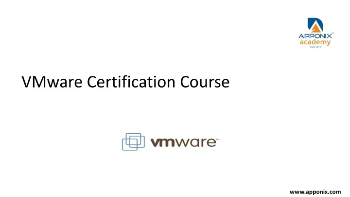 PPT - VMware Training Course - bhavya bajaj PowerPoint Presentation ...
