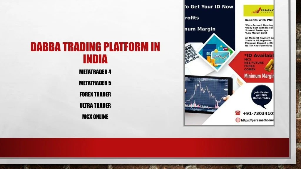 PPT - Dabba trading account opening 91-7303410141 | Dabba market ...