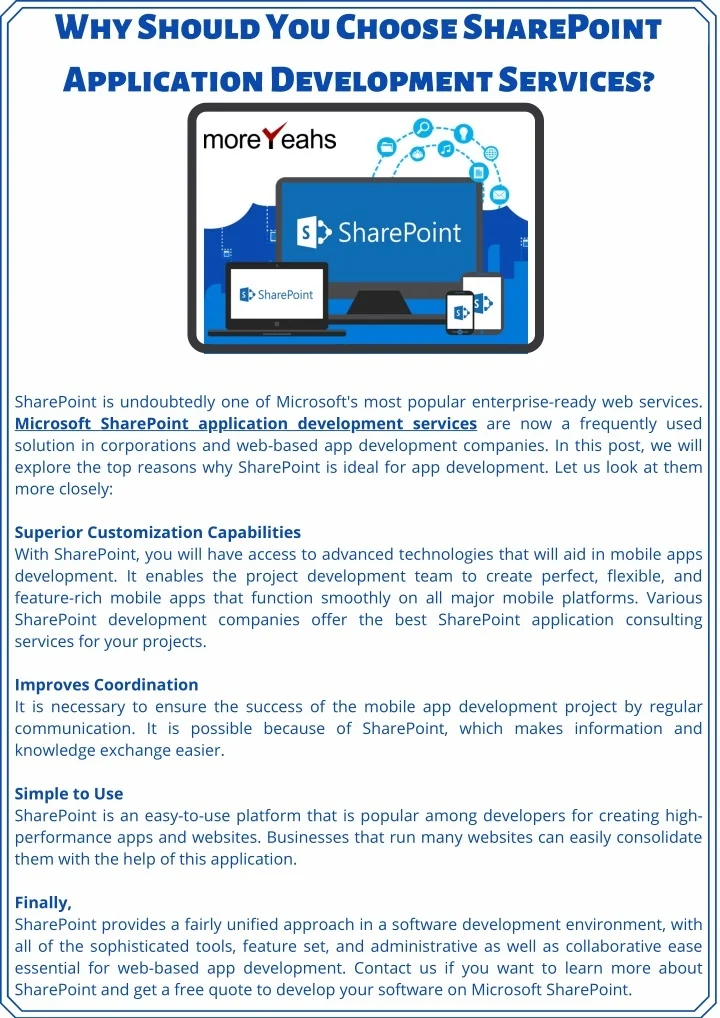 PPT - Why Should You Choose SharePoint Application Development Services ...