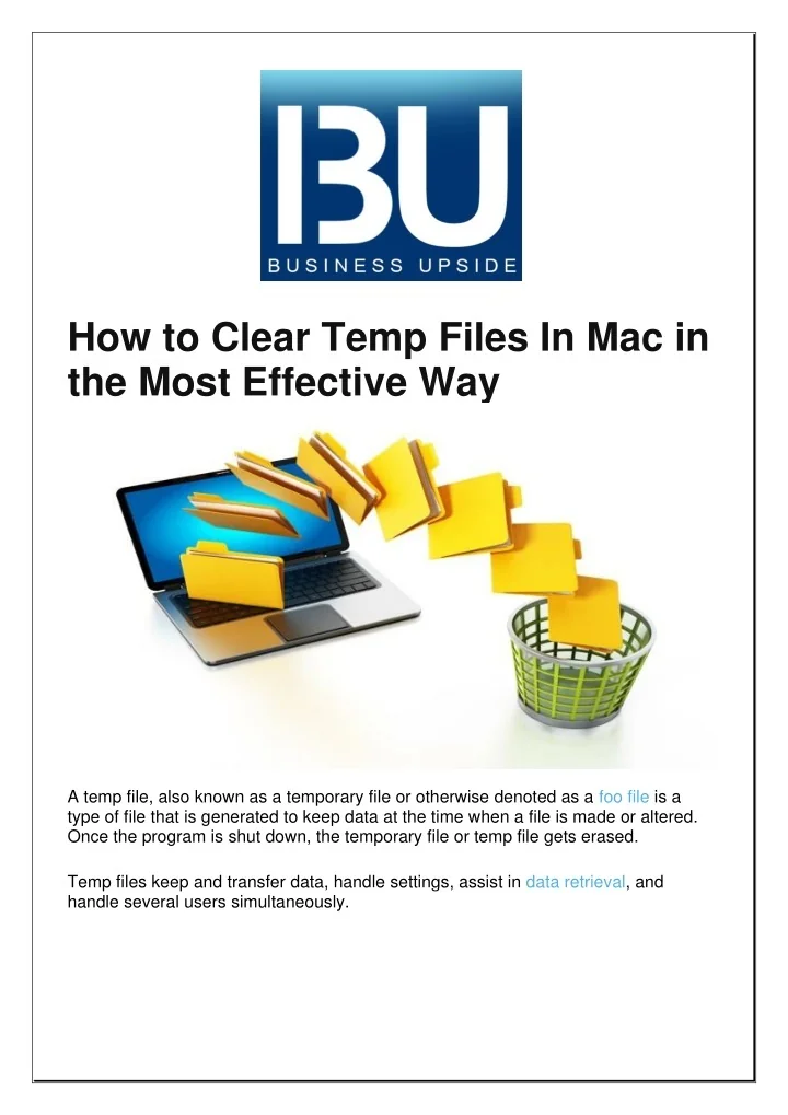 PPT How To Clear Temp Files In Mac In The Most Effective Way PowerPoint Presentation ID 10777326