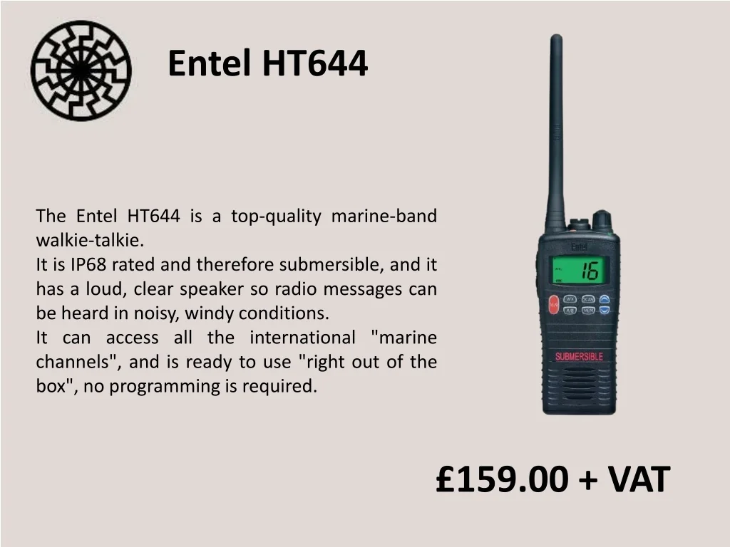 PPT - Buy Marine Walkie Talkies PowerPoint Presentation, free download ...
