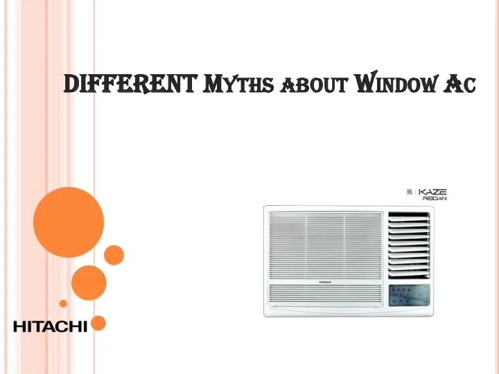 PPT - Different Myths About Window Ac PowerPoint Presentation, free ...