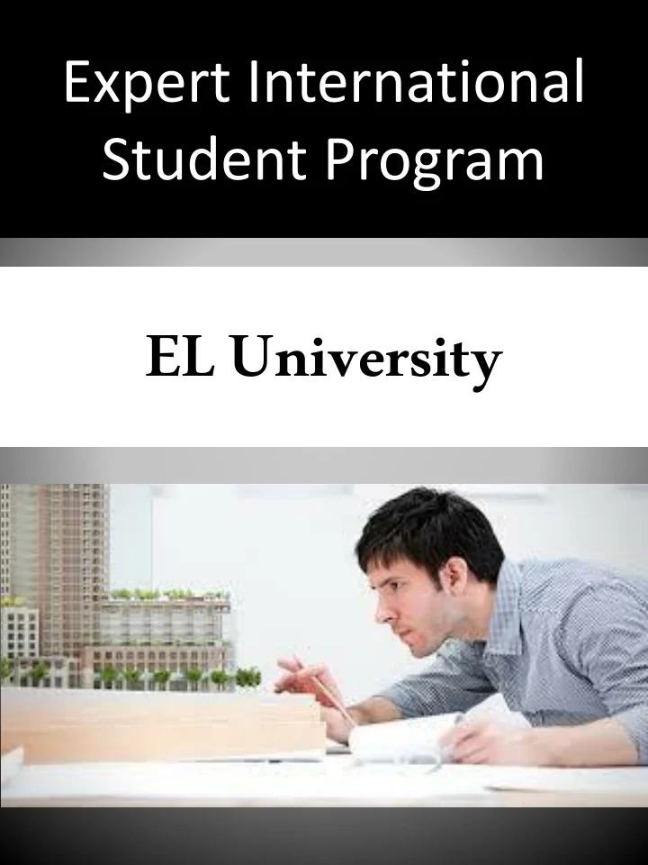 PPT - Expert International Student Program PowerPoint Presentation ...