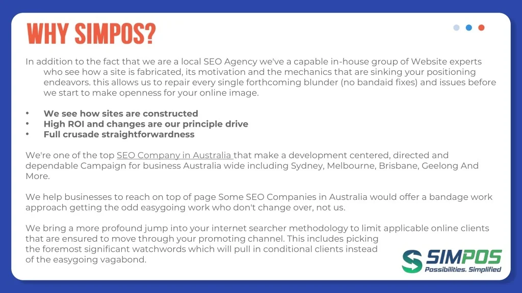 PPT - Melbourne SEO Company - Simpos PowerPoint Presentation, free ...