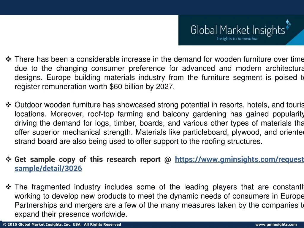 PPT - Europe Building Materials Market Growth Potential & Forecast ...