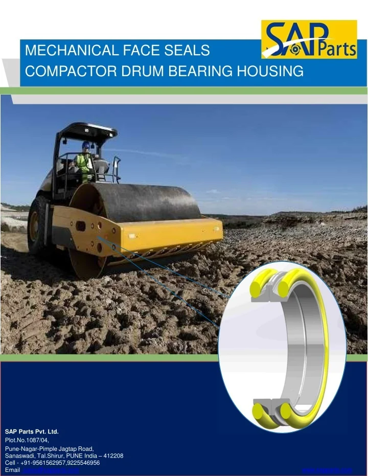 PPT - Mechanical Face Seals Compactor Drum Bearing Housing -Sappart ...