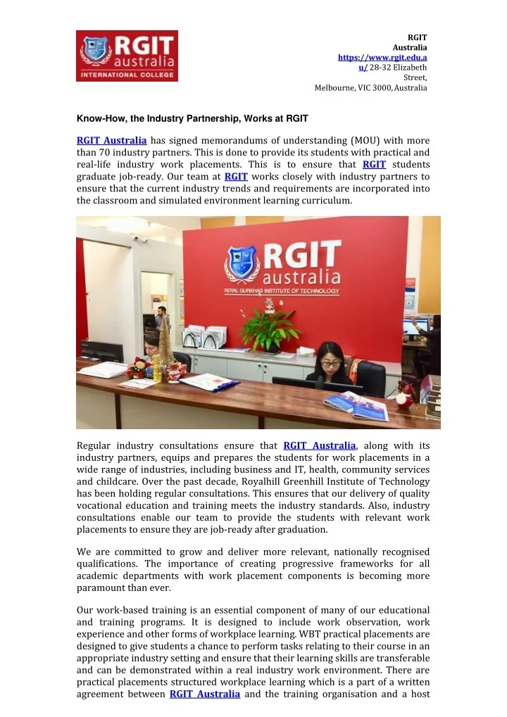 PPT - Know-How, the Industry Partnership, Works at RGIT-converted (1 ...