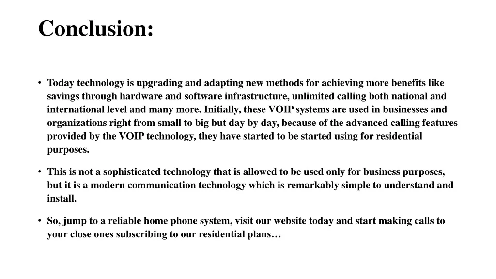 PPT - International & National Calling VoIP Phone plans PowerPoint ...