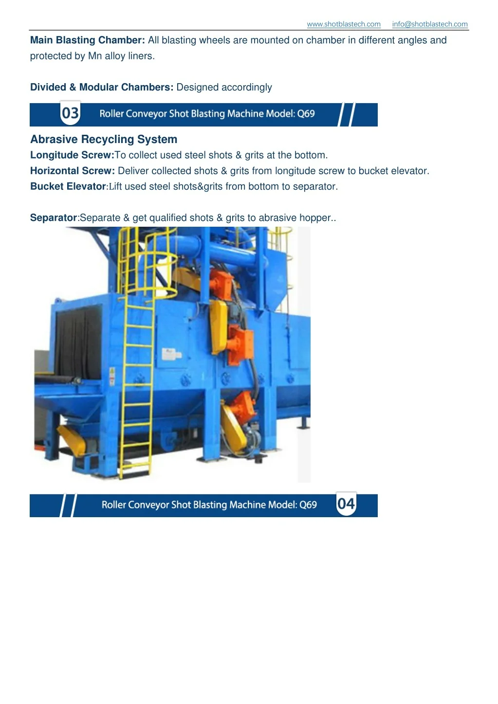PPT - ROLLER TYPE DERUSTING SHOT BLASTING MACHINE - www.shotblastech ...