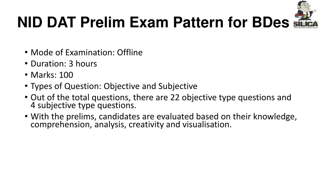 PPT - Is coaching necessary to clear the NID exam? PowerPoint ...