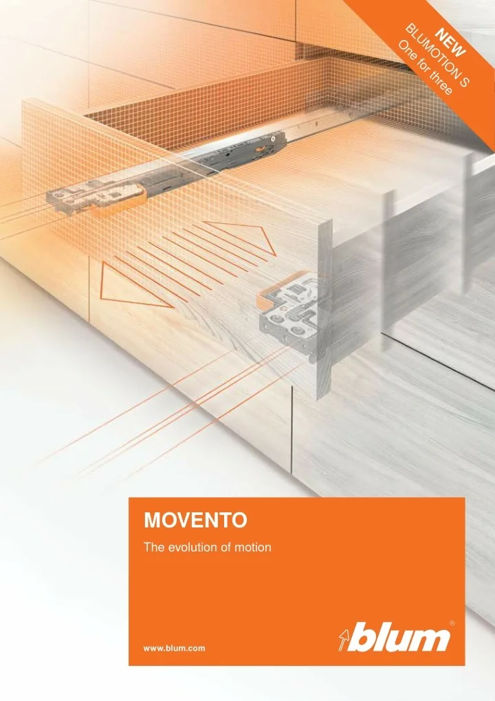PPT - MOVENTO drawer runners for wooden pull outs PowerPoint ...