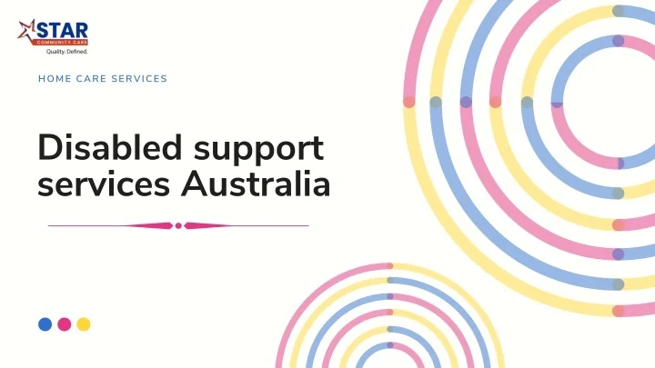 PPT - Find the Best Disabled Support Services Australia PowerPoint ...