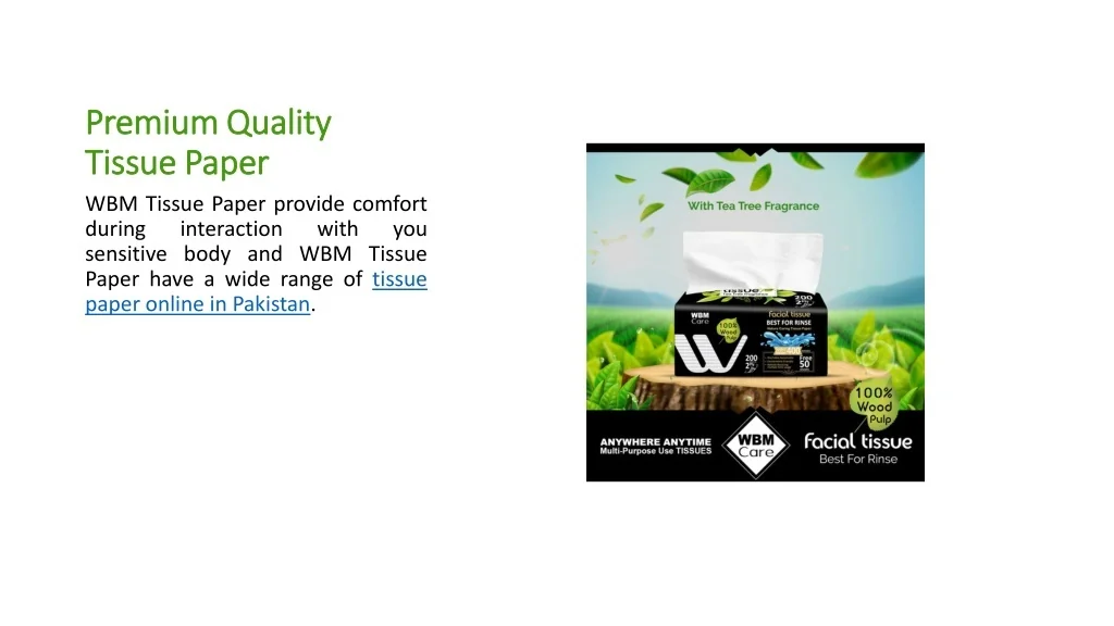 PPT - Premium Quality Tissue Paper Online in Pakistan 2021 PowerPoint ...