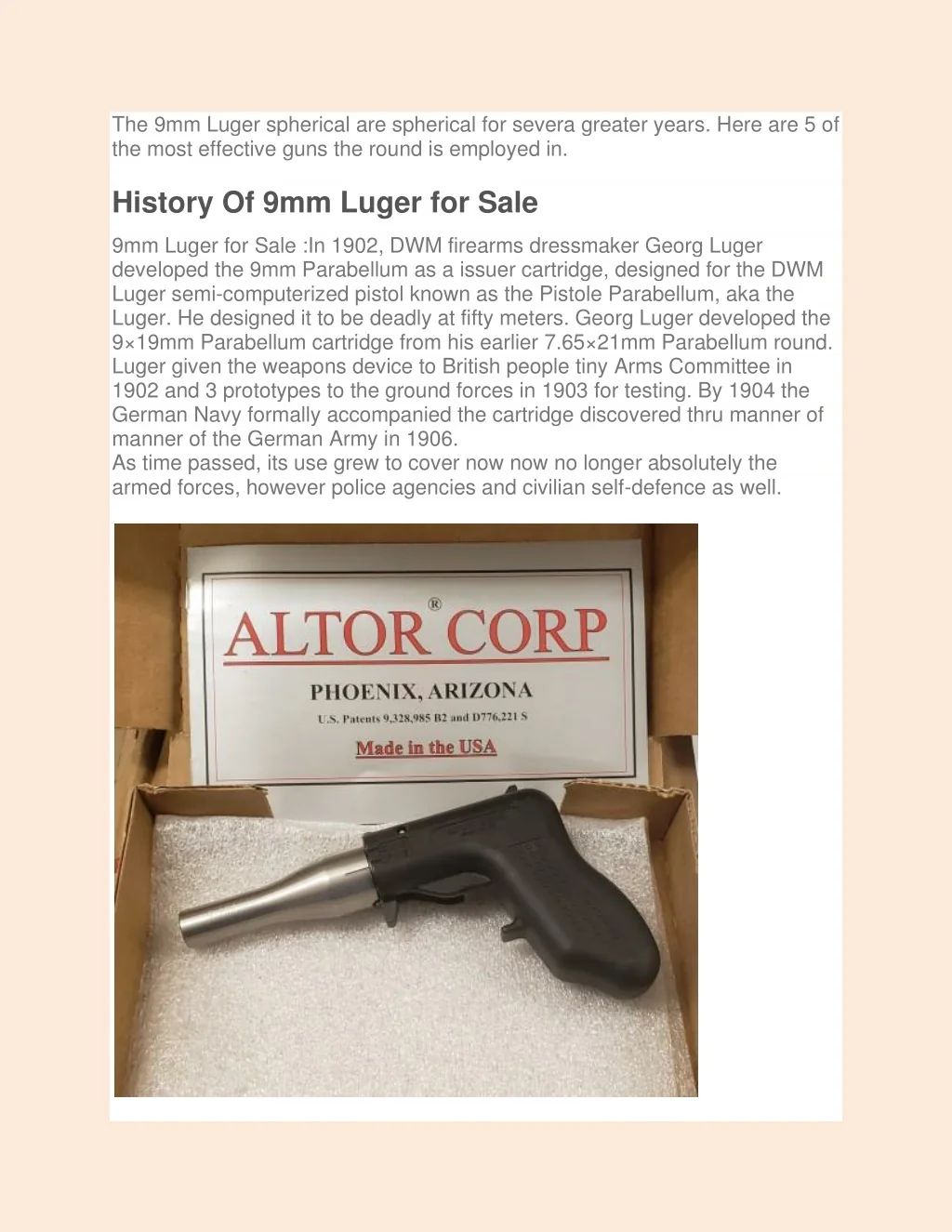 PPT - Why 9mm Luger is a Big Hit in United States-converted PowerPoint ...