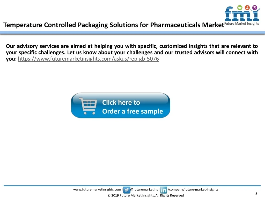 PPT - Temperature Controlled Packaging Solutions for Pharmaceuticals ...