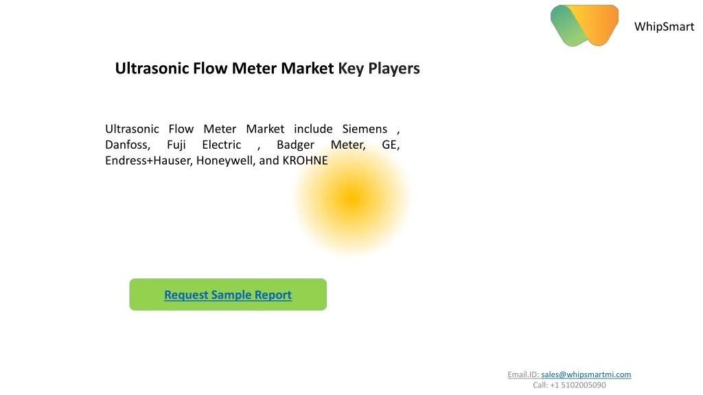 PPT - Global Ultrasonic Flow Meter Market Industry | Whipsmartmi ...