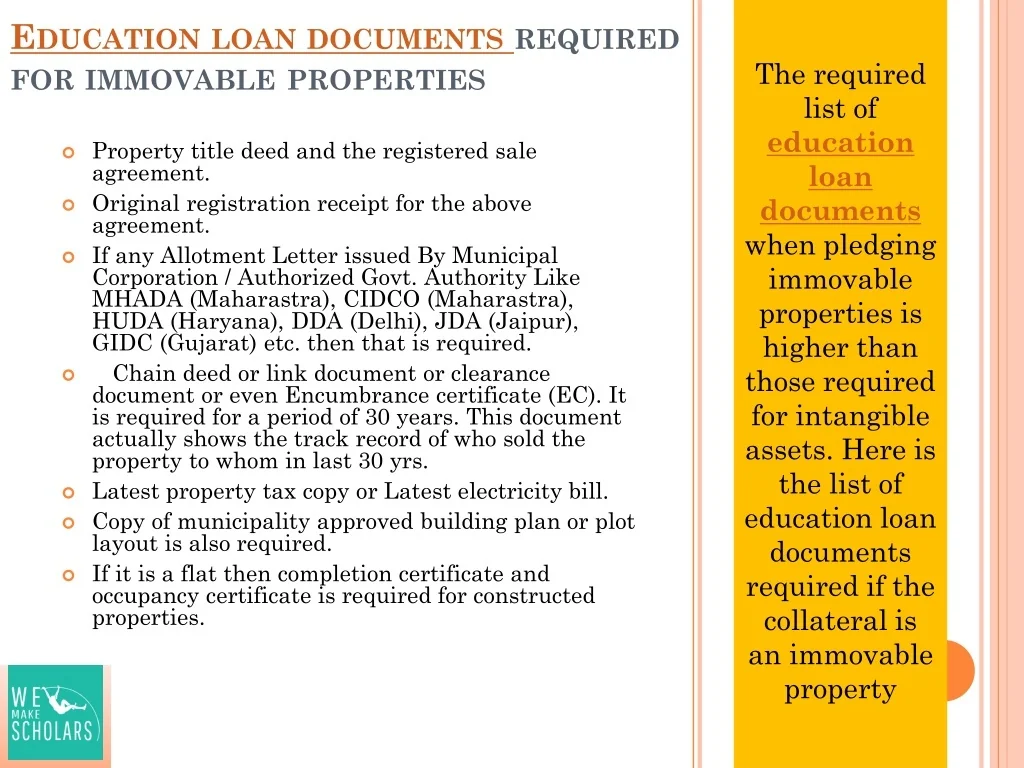 PPT - Education loan documents PowerPoint Presentation, free download ...