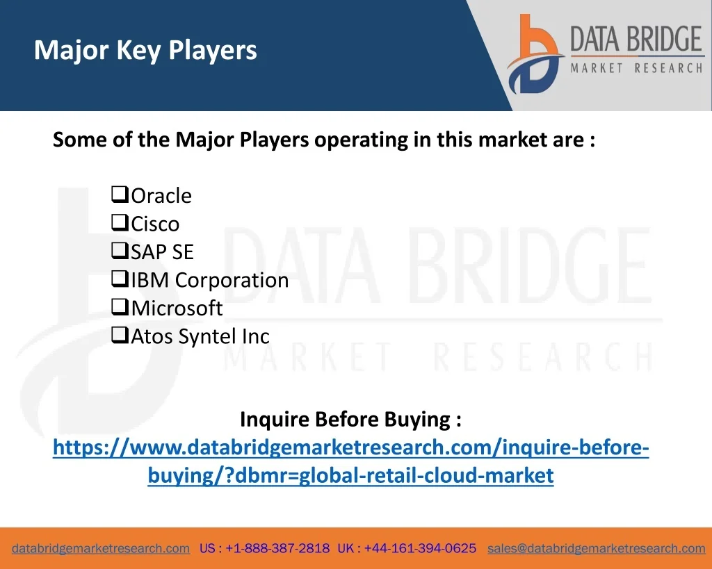 PPT - retail cloud market Worldwide Prospects, Industry Trends, Segment ...