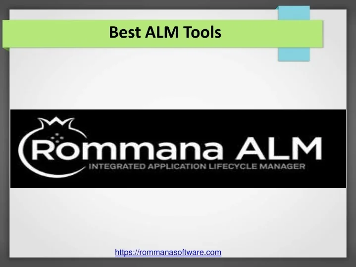 PPT - Best ALM Tools PowerPoint Presentation, free download - ID:10813241