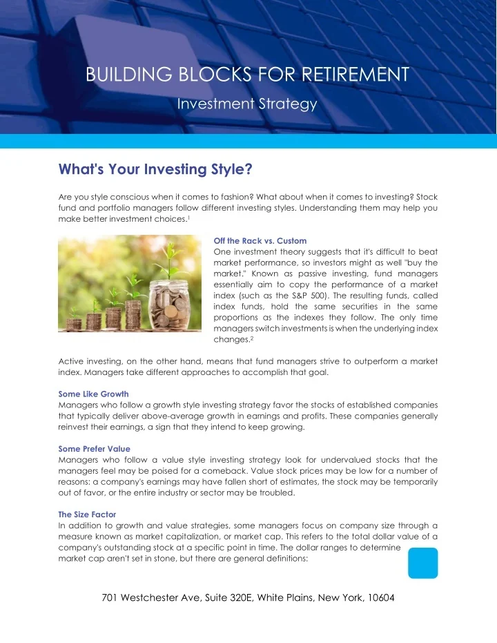 PPT - Whats Your Investing Style PowerPoint Presentation, free download ...