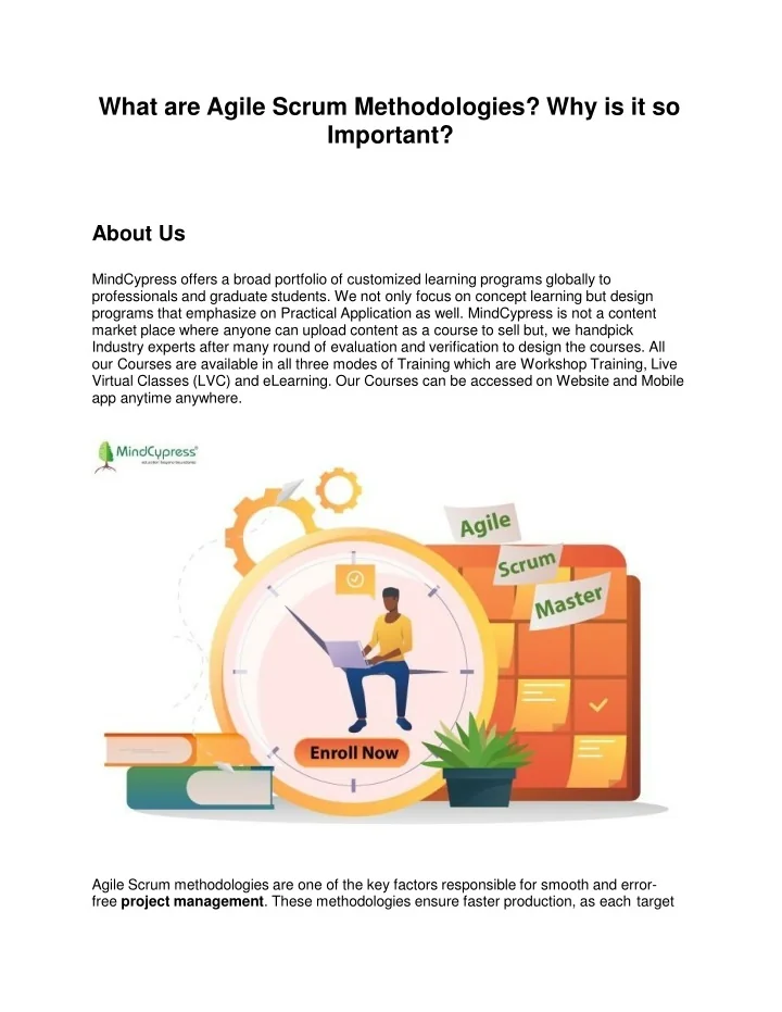 PPT - What are Agile Scrum Methodologies Why is it so Important ...