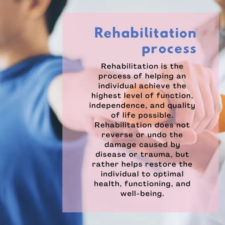 PPT - Rehabilitation process - Rehabilitation Centre in Coimbatore ...