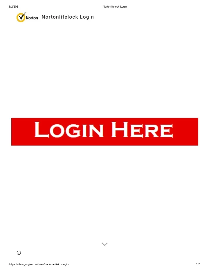 PPT - Create your Norton Lifelock Login Account PowerPoint Presentation ...