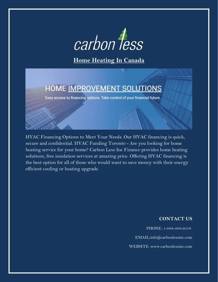 PPT - Home Heating In Canada | Home Heating Service PowerPoint ...