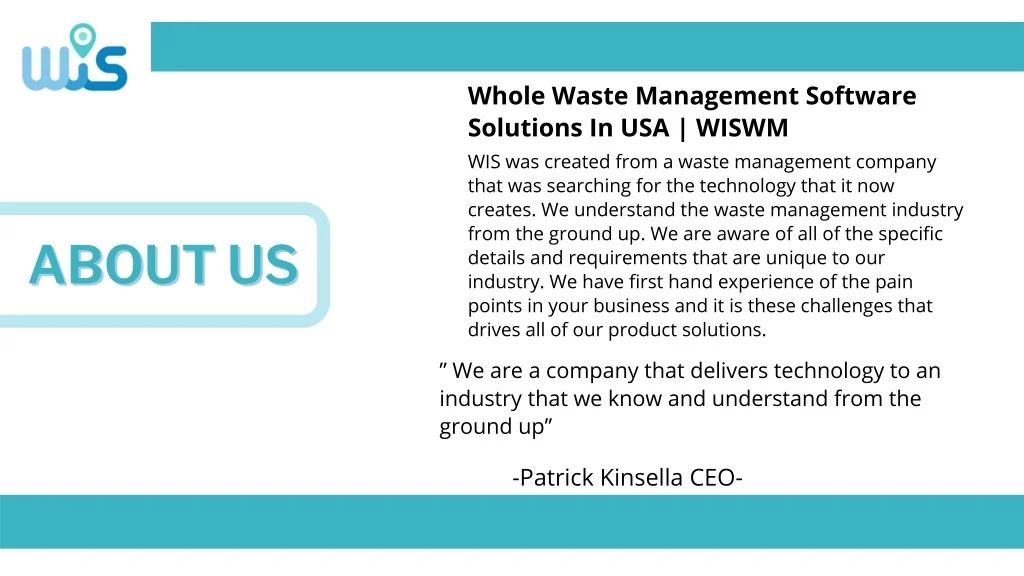 PPT - Whole Waste Management Software Solutions In USA | WISWM ...