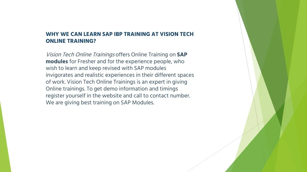 PPT - SAP IBP Online Training | SAP Integrated Business Planning ...