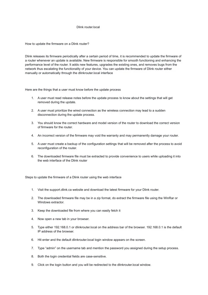 PPT - dlinkrouter.local | How do I setup my D-Link router? PowerPoint ...