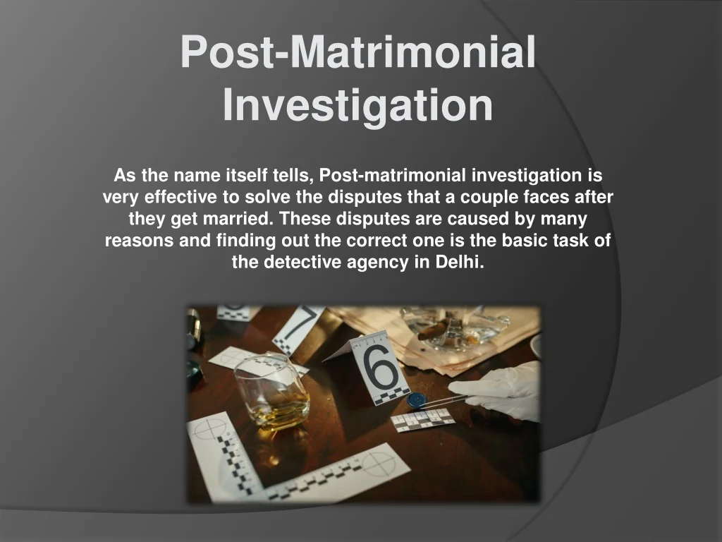 PPT - Best Detective Agency in Delhi PowerPoint Presentation, free ...
