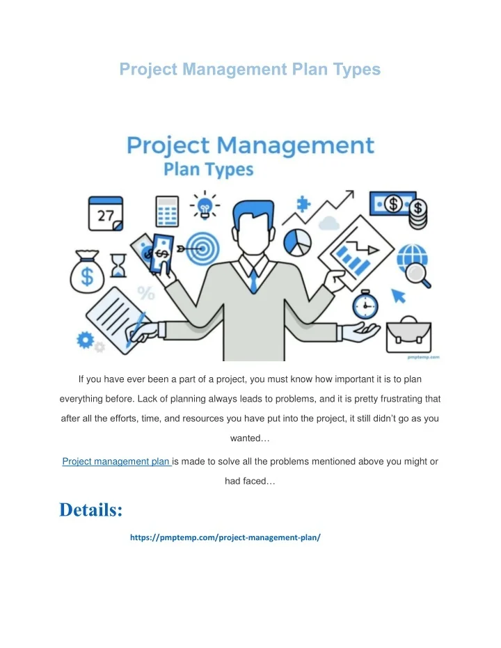 PPT - Project Management Plan Types PowerPoint Presentation, free ...