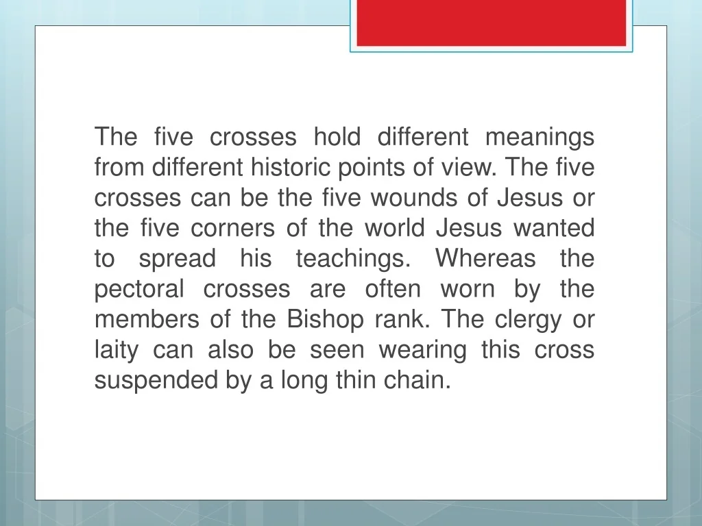 PPT - Crucifix Crosses - The symbol of Christianity PowerPoint ...