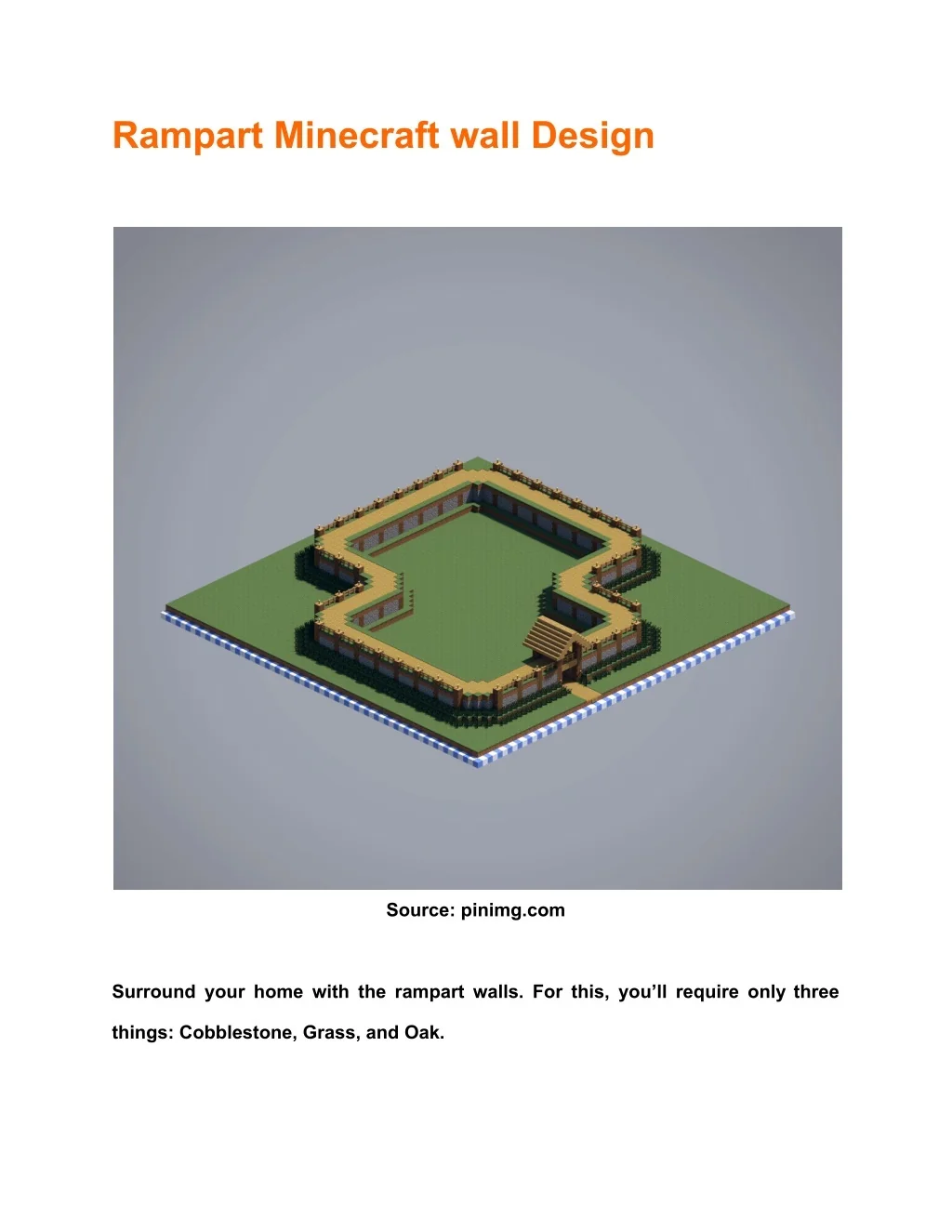 PPT - 21 Brilliant Minecraft wall Designs Inspirations to Build Your ...